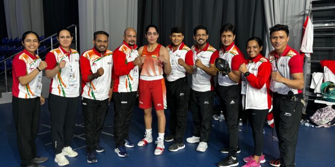 Olympic-bound Preeti shine as seven Indian U-22 boxers clinch gold ...